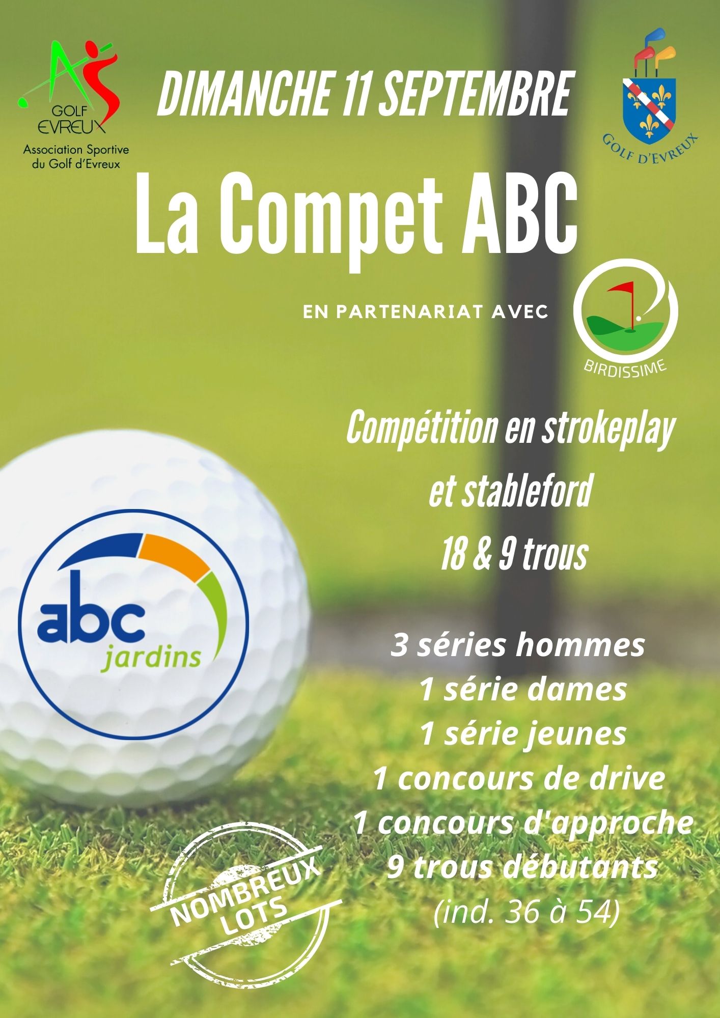 Affiche compet ABC (1) - Golf Municipal d'Évreux
